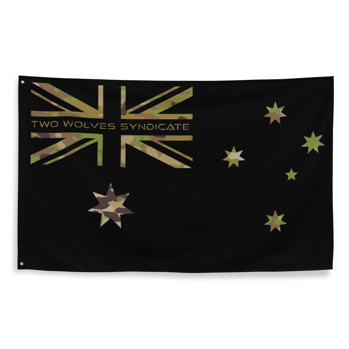 Two Wolves Synd. ANF AusMC Battle Flag – Two Wolves Syndicate